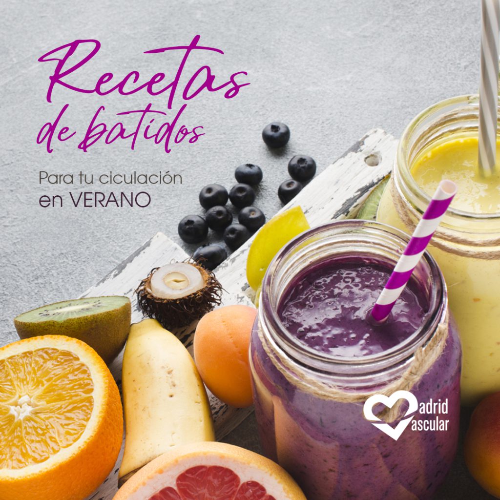 Recetas para batidos saludables – Madrid Vascular